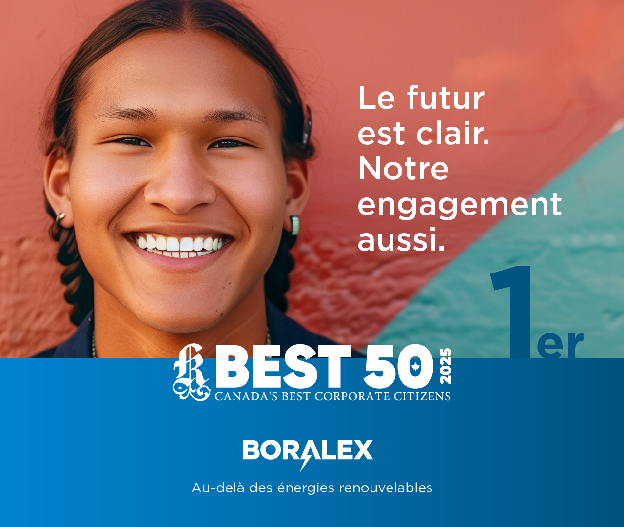 Boralex : entreprise la plus responsable au Canada en 2025 | Boralex
