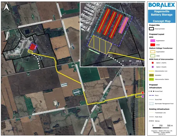 Hagersville, BESS system in Canada | Boralex